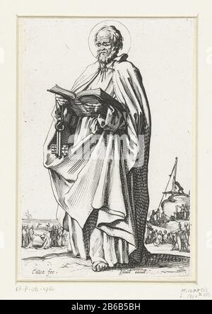. Peter is crucified upside down; On the right next to the scene of his ...