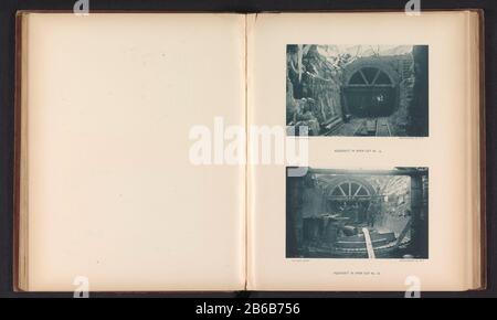 Aqueduct in open cut no. 14; Aqueduct in open cut no. 18 Stock Photo ...
