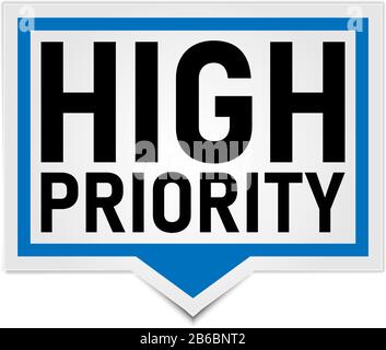 priority sign. priority square speech bubble. priority Stock Vector ...