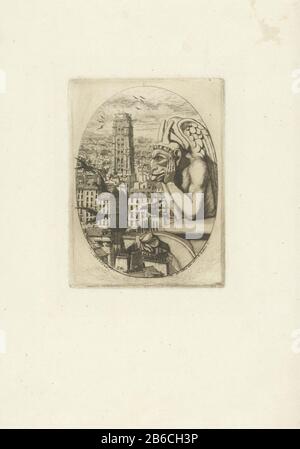 Le Stryge (The vampire). Artist: Charles Meryon, French, 1821–1868 ...