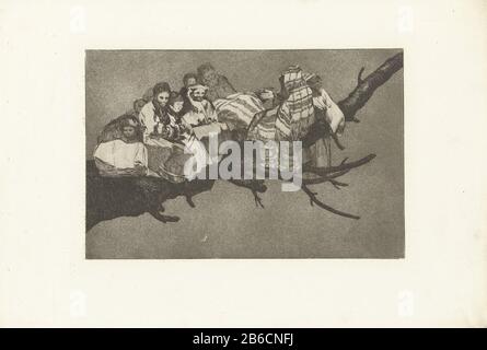 Francisco de Goya - Disparate ridículo Stock Photo - Alamy