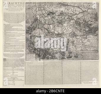 Siege of Sluis by the States army under Maurice, 1604 Abriss der ...