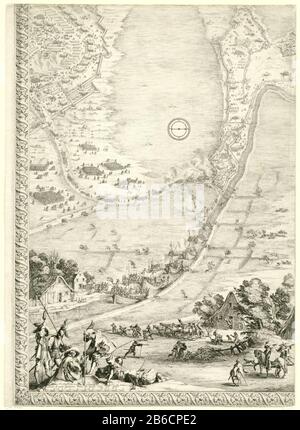 Siege of Breda, 27 August 1624-5 June 1625 (part at the top right ...