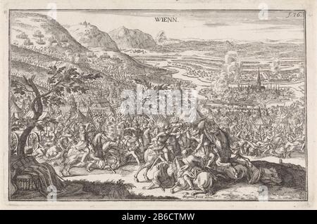 Vienna. ". The siege of Vienna in 1683 (in the foreground tents and ski ...
