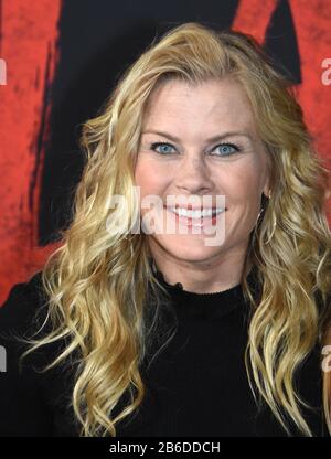 Alison Sweeney at Disney's World Premiere of "Christopher Robin". Held ...