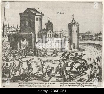 Text sheet for the large print of the execution of the conspirators ...