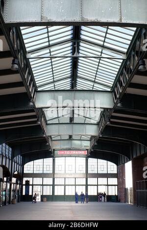 The concourse of former Central Railroad of New Jersey Terminal aka ...