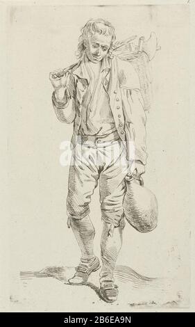 Farmer with jug, Johannes Pieter de Frey, after Jacobus Johannes ...