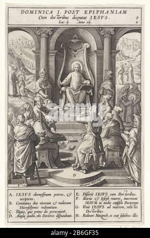 Christ between the scribes in the temple, Raffaello Schiaminossi, 1602 ...