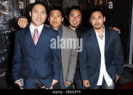 Dante Basco, Darian Basco, Derek Basco and Dion Basco at the Los ...