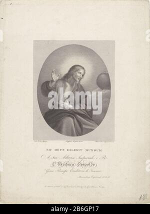 Christ with Stigmata and World Globe, Massimiliano Capezzuoli, After ...