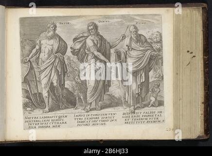 David, Daniel and Elijah, Jan Snellinck (I), 1585 - 1643 The prophets ...