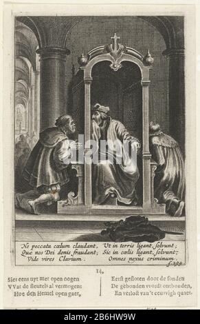 The confession, 14; The Miracle of Amsterdam (copy), 1345. A priest ...