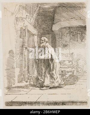 The blind Tobit 1651 by Rembrandt Stock Photo - Alamy