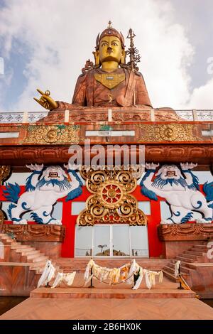 The tallest statue of Guru Padma Sambhava in the world ; Guru Rinpoche ...