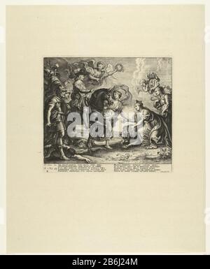 The welcome scene; entry of Ferdinand into Antwerp in 1635 (no. 6 ...