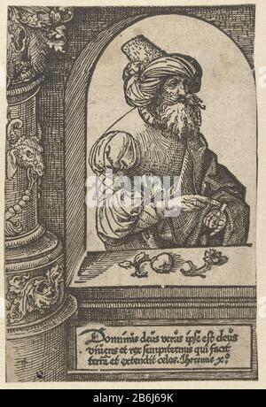 The Prophet Jeremiah, from the series of Prophets and Sibyls in the ...