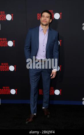 Alex Hernandez walking the red carpet at Premiere Of Sony Pictures ...