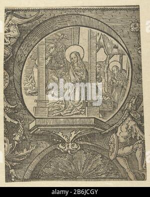 The proclamation and birth of Christ, Jacob Cornelisz van Oostsanen ...