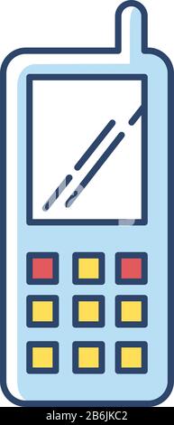 Telephone RGB color icon Stock Vector Image & Art - Alamy