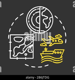 Spatial planning concept icon. Distribution and regulation. Public ...