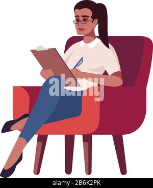 Cartoon of businesswoman taking note in the meeting while listen to ...