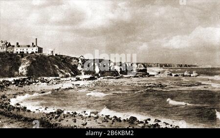 Seaham Hall Beach, County Durham, UK Stock Photo - Alamy