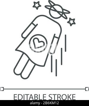 consciousness icon vector. Isolated contour symbol illustration Stock ...