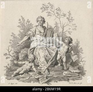 Erato, the muse of lyric poetry in Greek mythology Stock Photo - Alamy