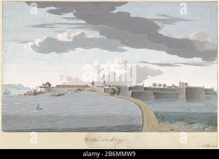 Map of the fort at Gale Stock Photo - Alamy