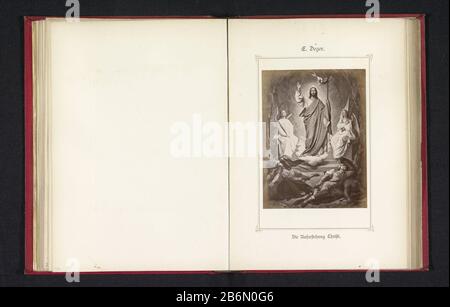 Opstanding van Christus, anonymous, after Cornelis Cort, after Giulio ...