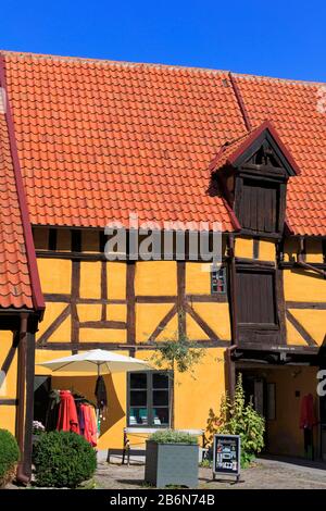 Niels Hammers House, Lilla Square, Old Town, Malmo, Sweden Stock Photo ...