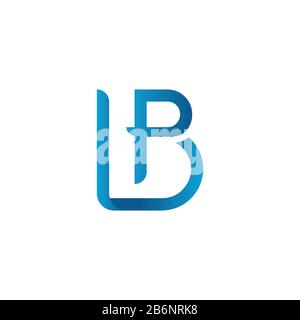 LBP logo. LBP letter. LBP letter logo design. Initials LBP logo linked ...
