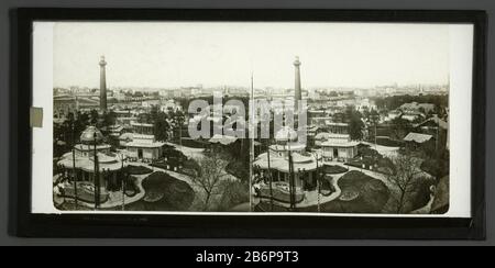 A View of the 1867 Exposition Universelle in Paris (Vue de Stock Photo ...