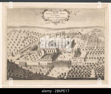 Ixelles - Abbaye de la Cambre - Carte de Ferraris Stock Photo - Alamy