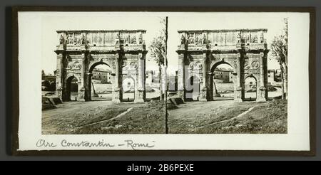 Edge of Arch of Constantine in Rome Stock Photo - Alamy