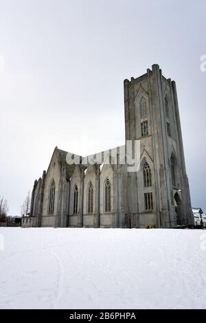 Landakotskirkja Cathedral, Reykjavik, Iceland Stock Photo - Alamy