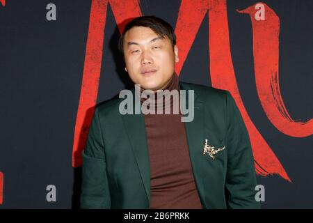 LOS ANGELES - MAR 9: Doua Moua at the "Mulan" Premiere at the Dolby ...