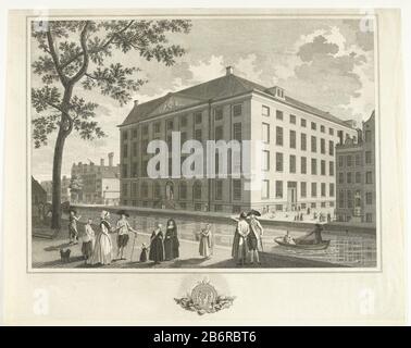 View of the Maagdenhuis in Amsterdam, Cornelis Bogerts, after Pieter ...