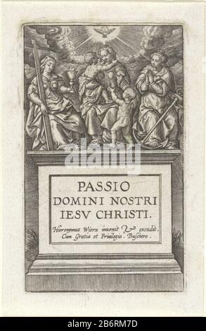 Title print for the Van Deugden series, Isaac Briot, 1600 - 1670 print ...