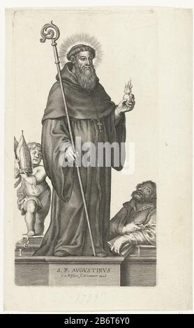 Saint Augustine of Hippo Augustine SP (title object) Saints (series ...