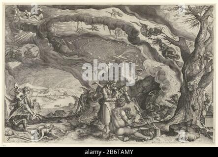 Witches Preparing for Sabbath by Andries Stock in 1610 Stock Photo - Alamy