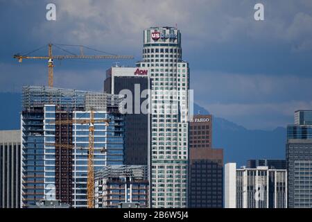 FIRST INTERSTATE WORLD CENTER LOS ANGELES CALIFORNIA USA Stock Photo ...