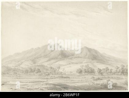 Javanese landscape, mountains (in tropical and sub-tropical regions ...
