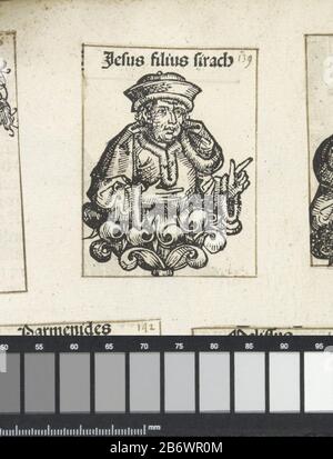 Jesus Sirach; Jesus Filius Sirach; Liber chronicarum. A flower celk ...