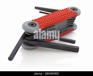 Torq key set on white background Stock Photo - Alamy