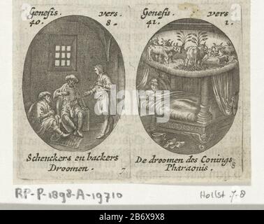 Pharaoh with his Butler and Baker (from Scenes from the Story of Joseph ...