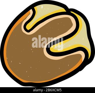 dinner roll loaf vector illustration graphic design icon Stock Vector ...