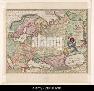 Map of Russia, Nicolaes Visscher (I), 1677 - 1679 Map of Russia and the ...