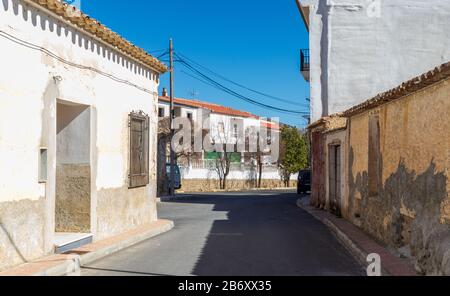 Oria a Small town in Rural Andalusia Spain Stock Photo - Alamy